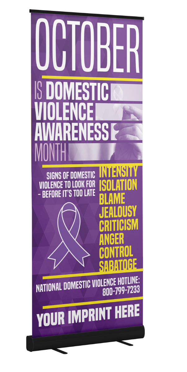October is DV Awareness Month Banner